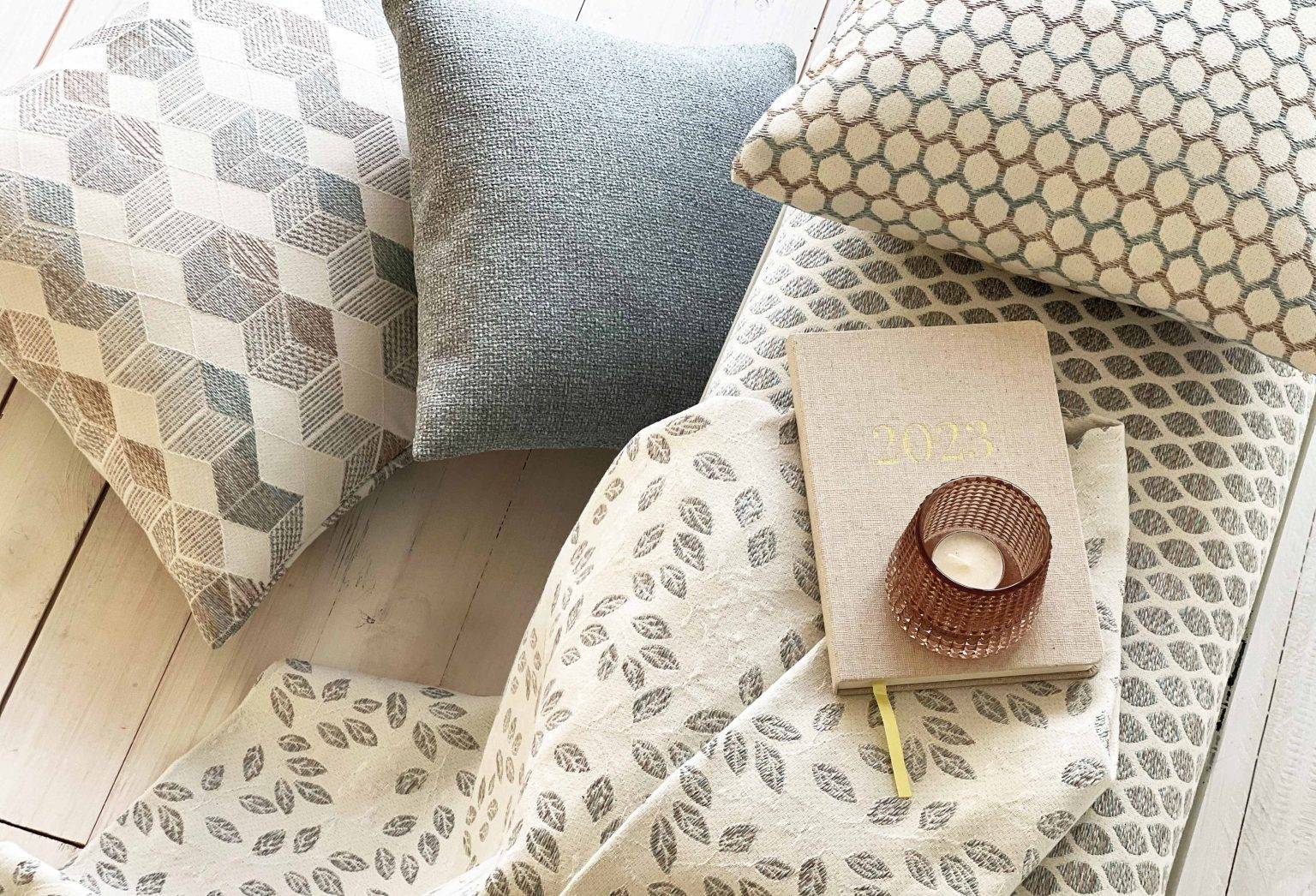 Upholstery fabrics Hopke interior design Cannes, Monaco